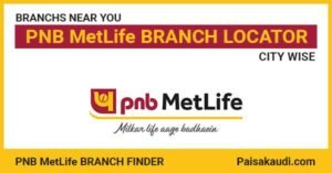 PNB MetLife Branch Near Me - Contact Details With Address